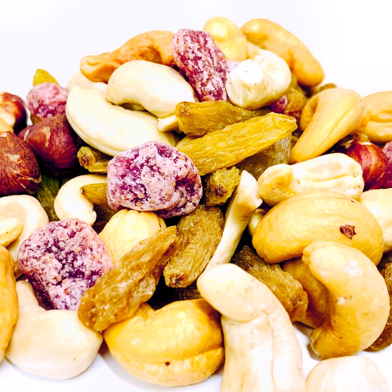 Cashew & Fruit Mix Snack Mix Contains Cashews Trail Mix - Etsy