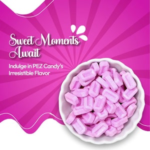 PEZ Grape Candy Unwrapped Grape Flavor Sour Mini Candies Bulk Candy for ...