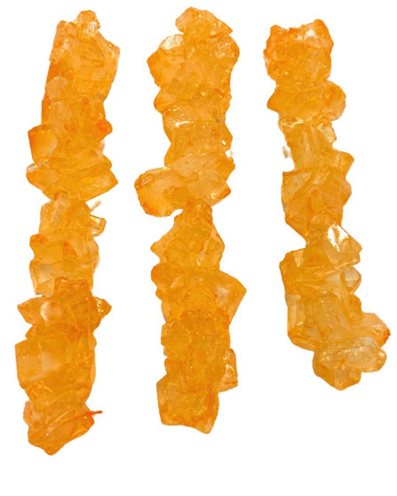 Orange Crystal Rock Candyflavored Nabat Piradel Sugar - Etsy