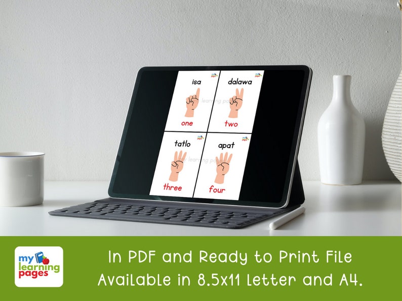 Filipino (tagalog) + English Educational Flash Cards Bundle | for ...