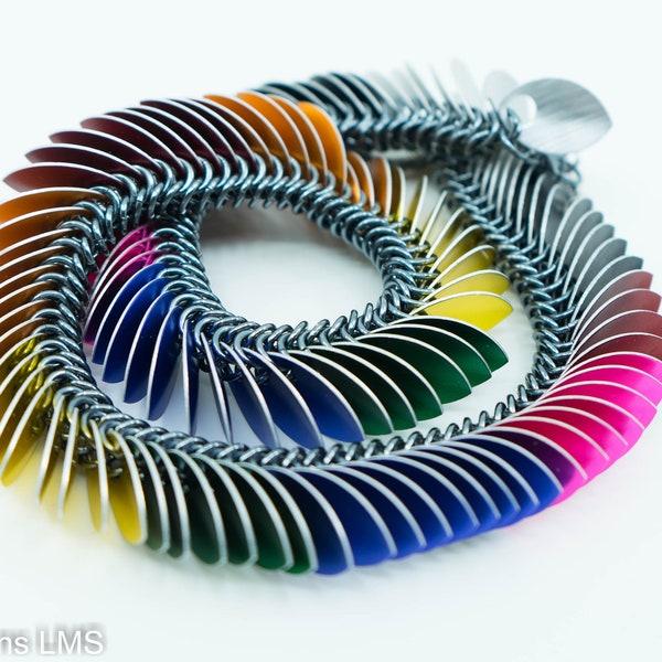 Scale Maille Necklace - Etsy