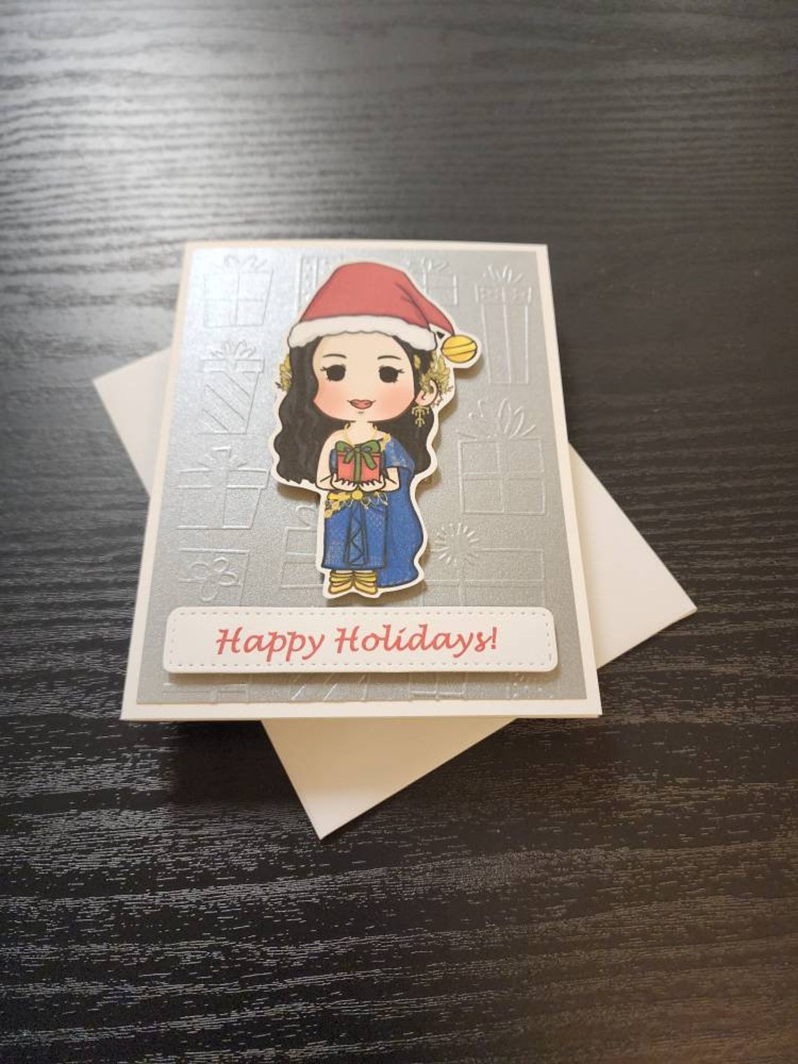 Khmer Girl Card. Cambodian Girl Card. Khmer X-mas. Cambodian - Etsy