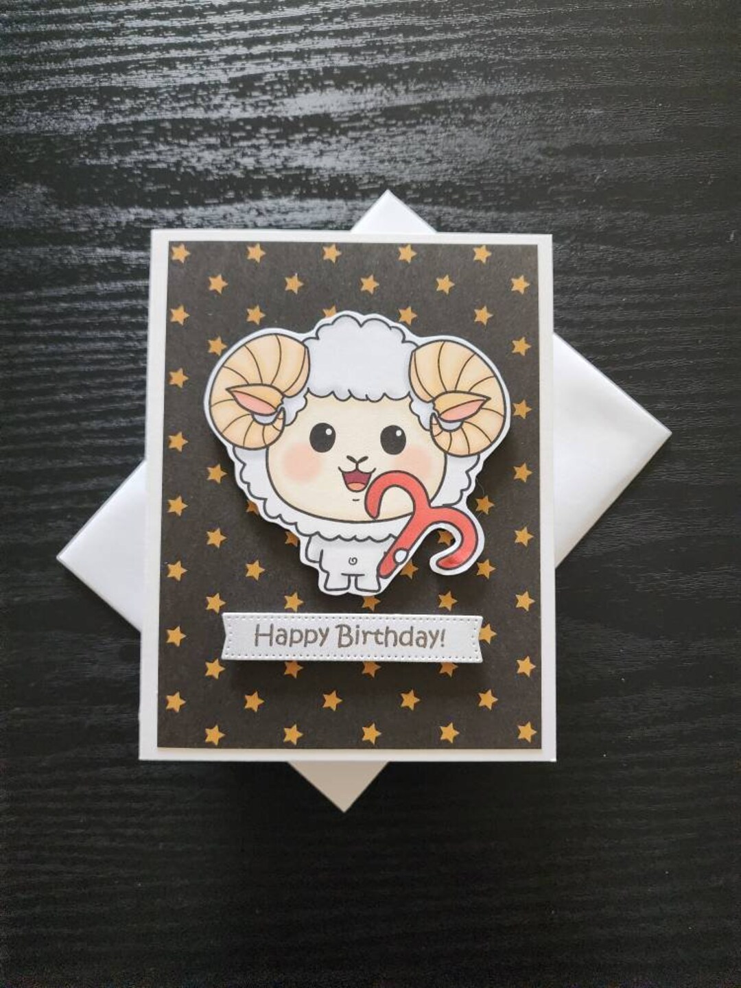 Aries Birthday Card. Aries Zodiac Sign. Aries Happy Birthday Card ...