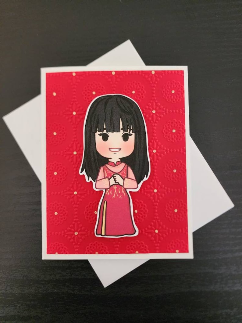 Vietnamese Birthday Card. Vietnamese Just Because Card. - Etsy