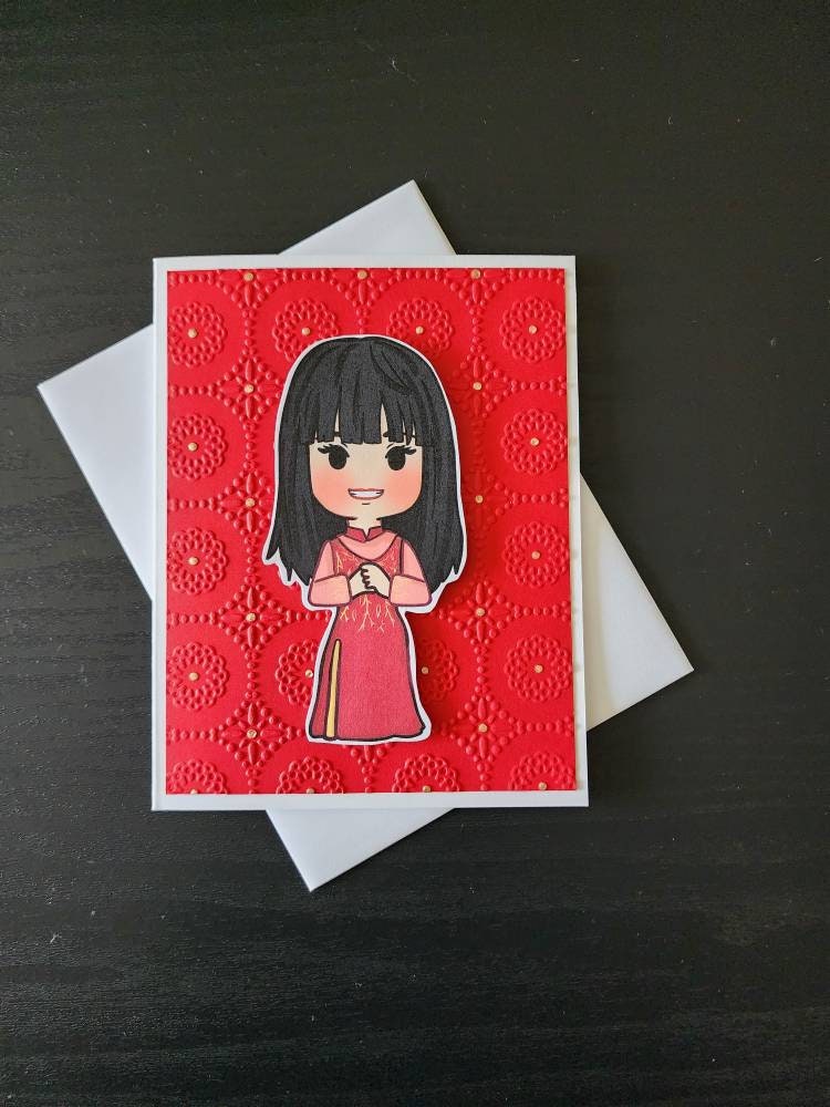 Vietnamese Birthday Card. Vietnamese Just Because Card. - Etsy