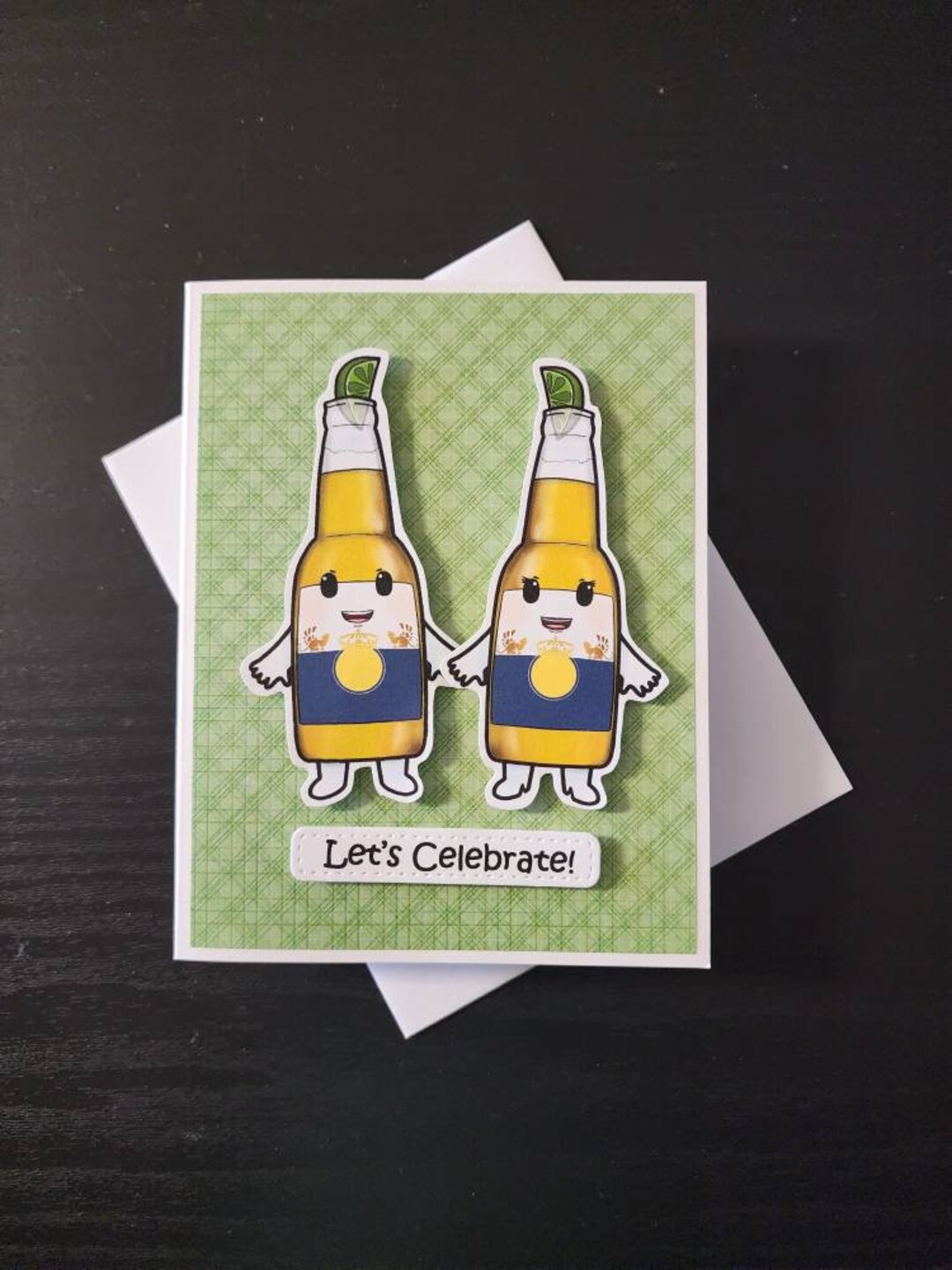 Let's Celebrate Card. Beer Birthday Card. Beer Celebration Card ...