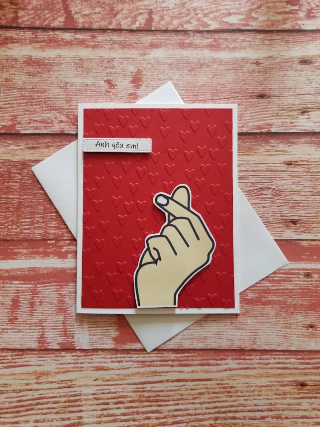 I Love You Card in Vietnamese. Anh Yeu Em. I Love You Card. Vietnamese ...