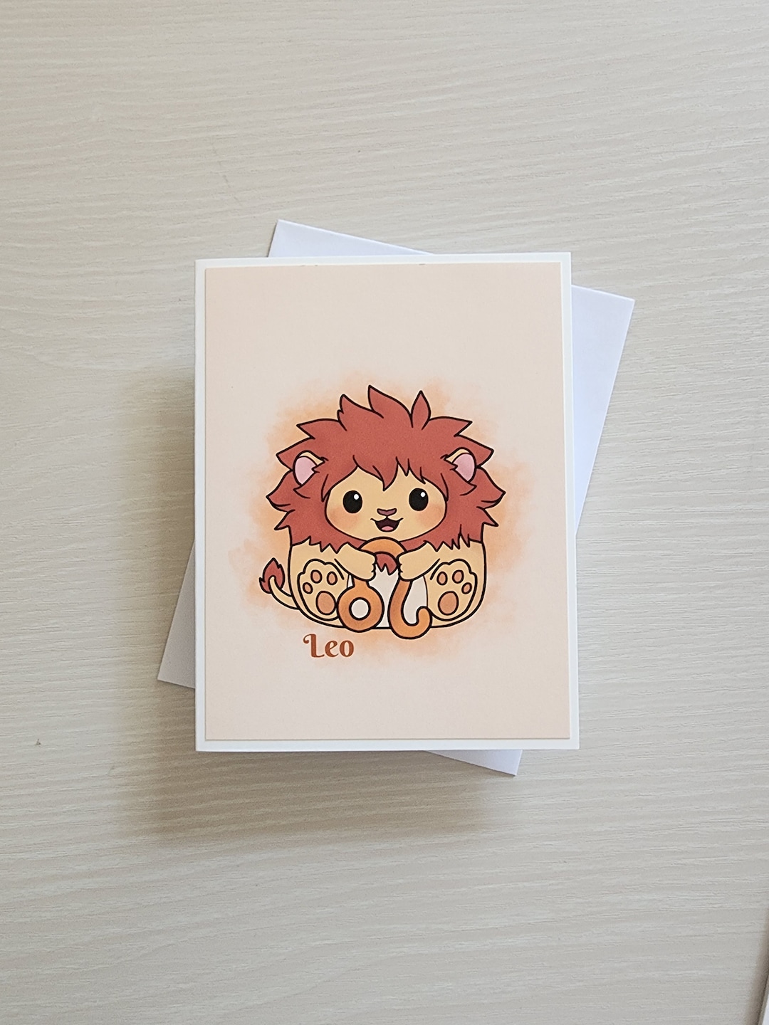 Leo Birthday Card. Leo Zodiac Sign Birthday Card. Leo Happy Birthday ...