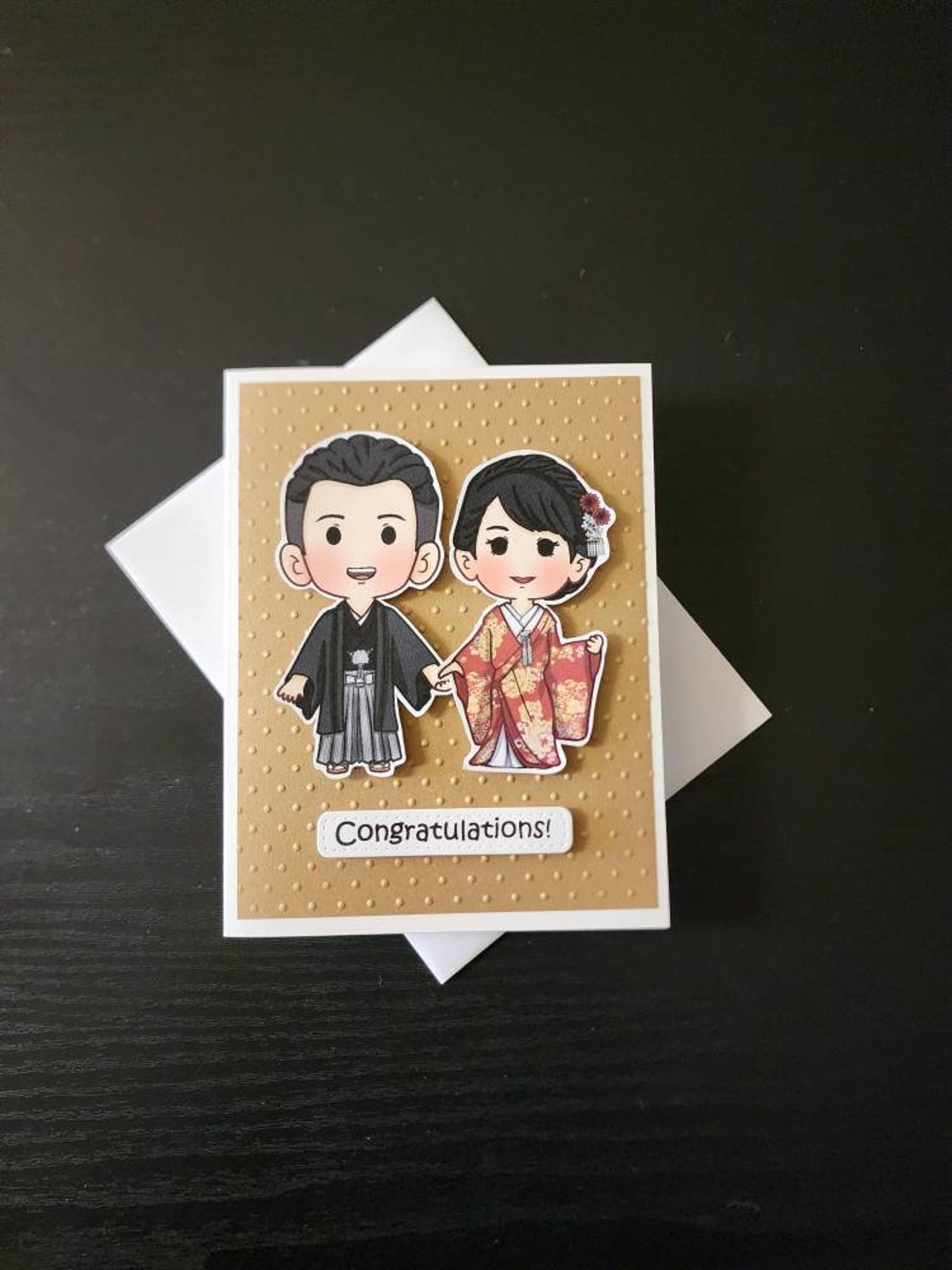 Japanese Wedding Card. Japanese Congratulation Card. Japanese Wedding ...