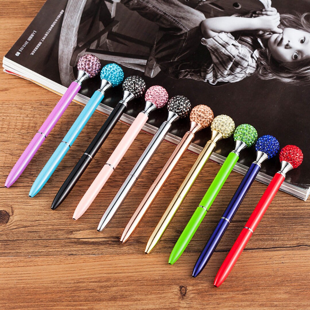 Diamond Pens Lollipop Pens Bridesmaid Gifts Wedding Favours Glamour ...