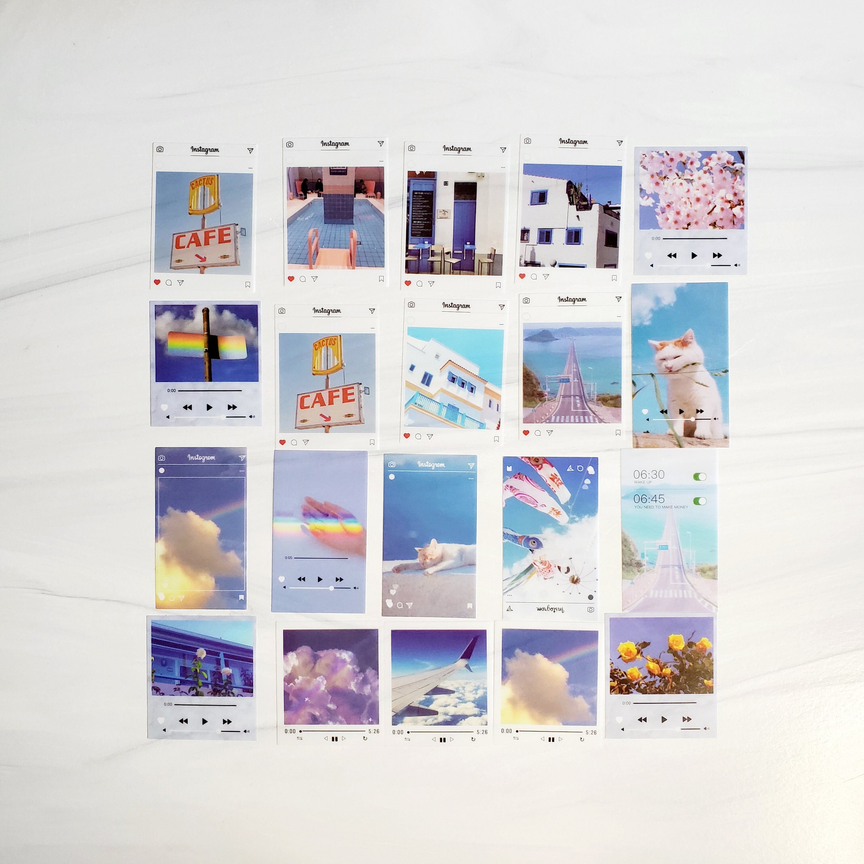 40 Piece INSTA STICKER Set | Journal Stickers | - Etsy