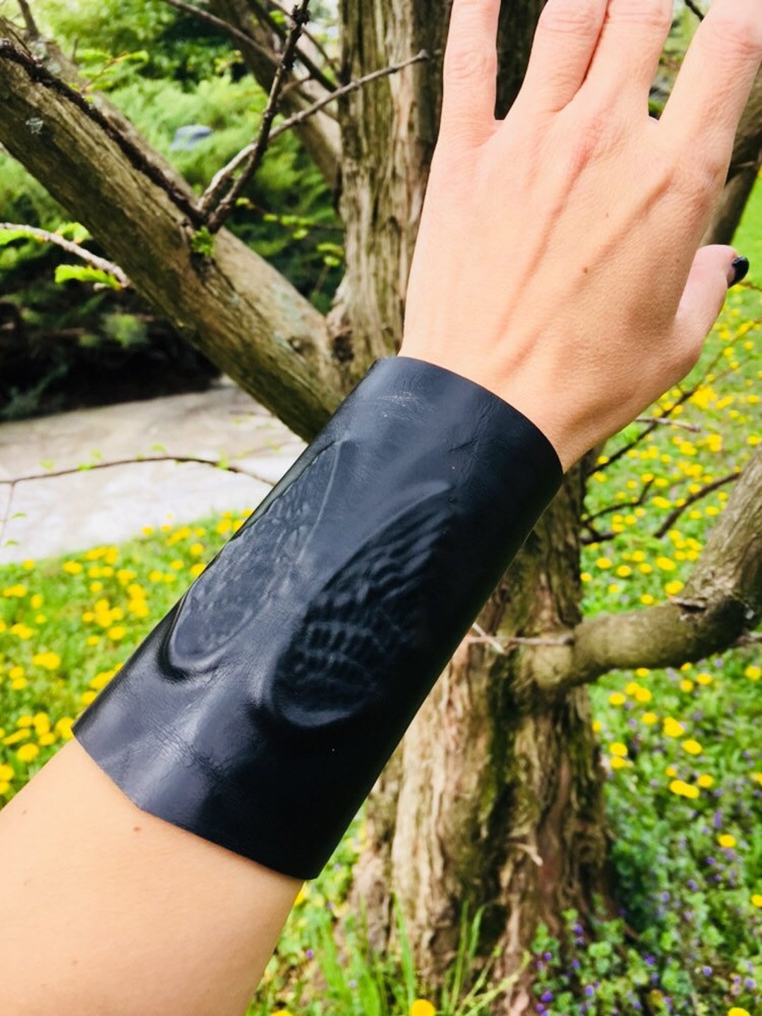 Angel Wings Leather Cuff Bracelet Angel Wings Bracelet Women Cuff ...