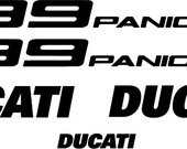 Ducati 1199 Panigale Decal Vinyl Sticker Set - Etsy