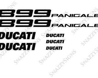 Ducati 1199 Panigale Decal Vinyl Sticker Set - Etsy