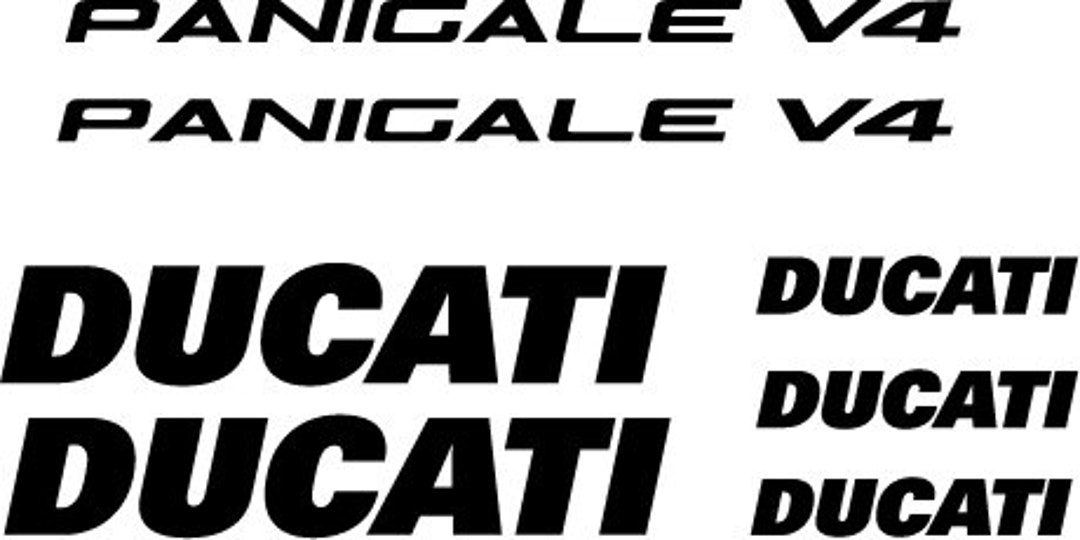 Ducati Panigale V4 Decal Vinyl Sticker Set - Etsy