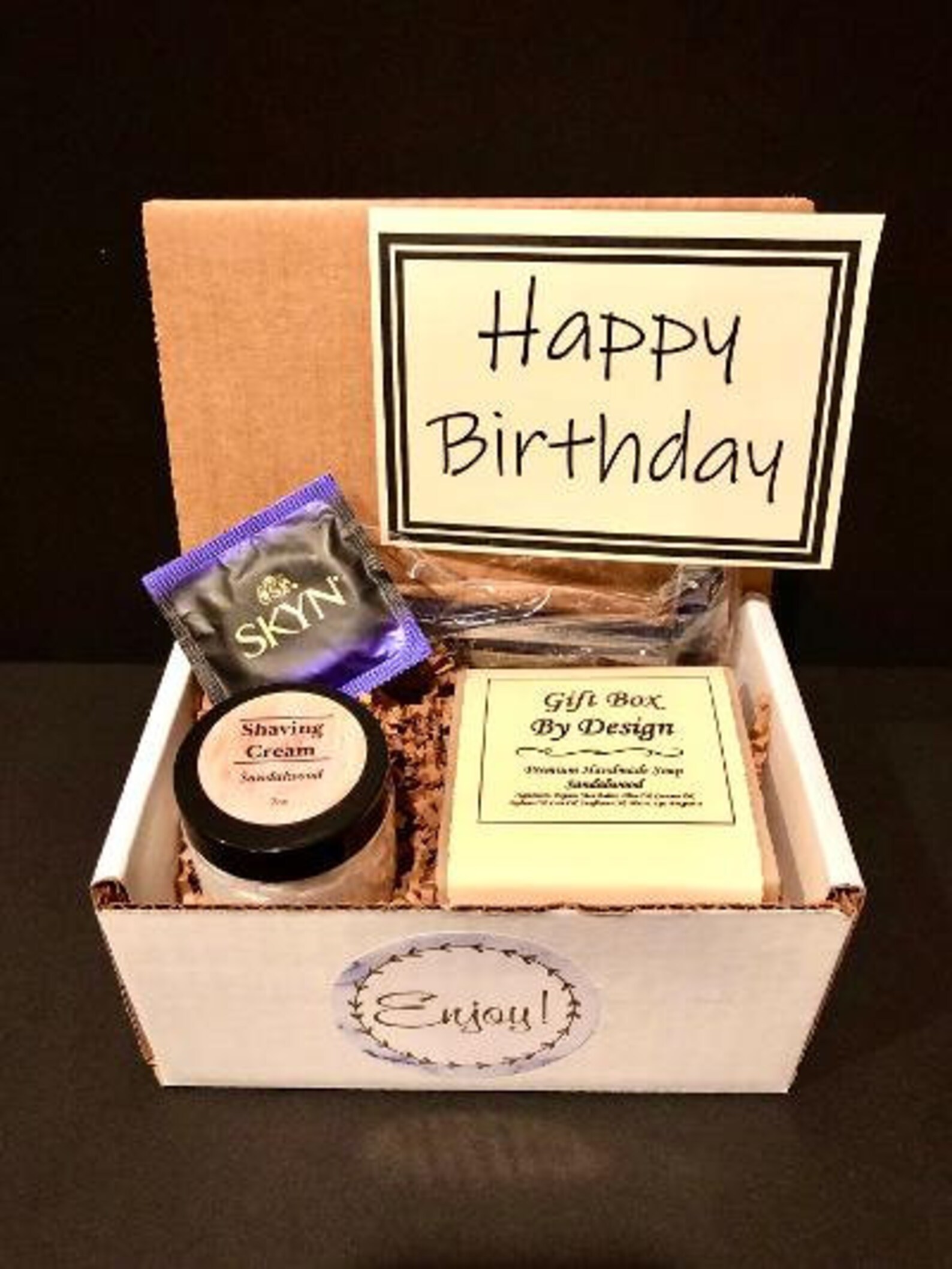 Man's Happy Birthday Gift Box Men Gift Box Man Gift | Etsy