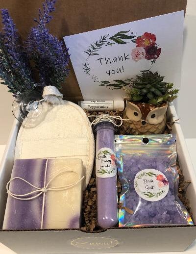 Thank You Gift Box Best Friend Gift Box Birthday Gift Box | Etsy