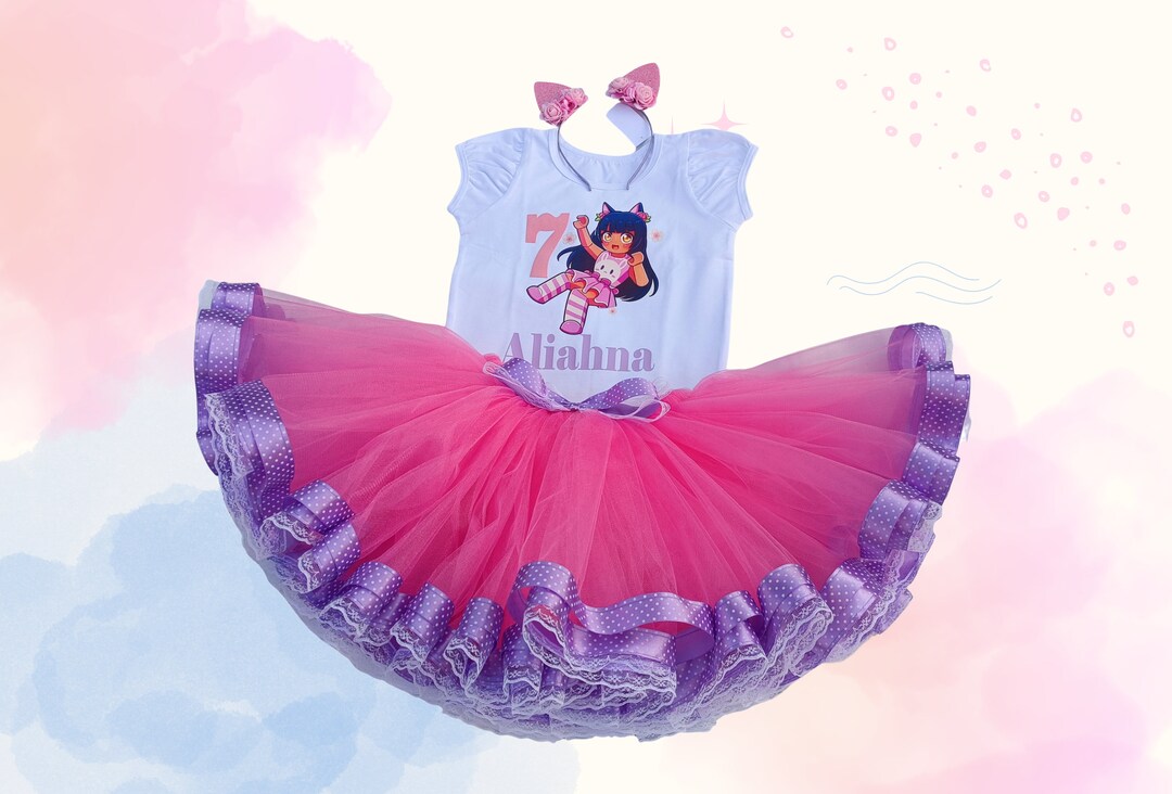Aphmau Party Birthday Tutu Set, Aphmau Baby Girl Tutu Dress, Aphmau ...