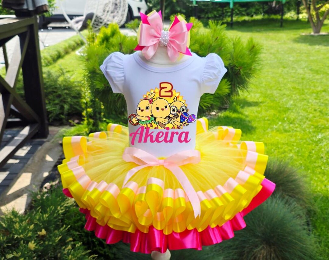 Canticos Chick Tutu Outfit, Canticos First Birthday Tutu Set, Kiki ...