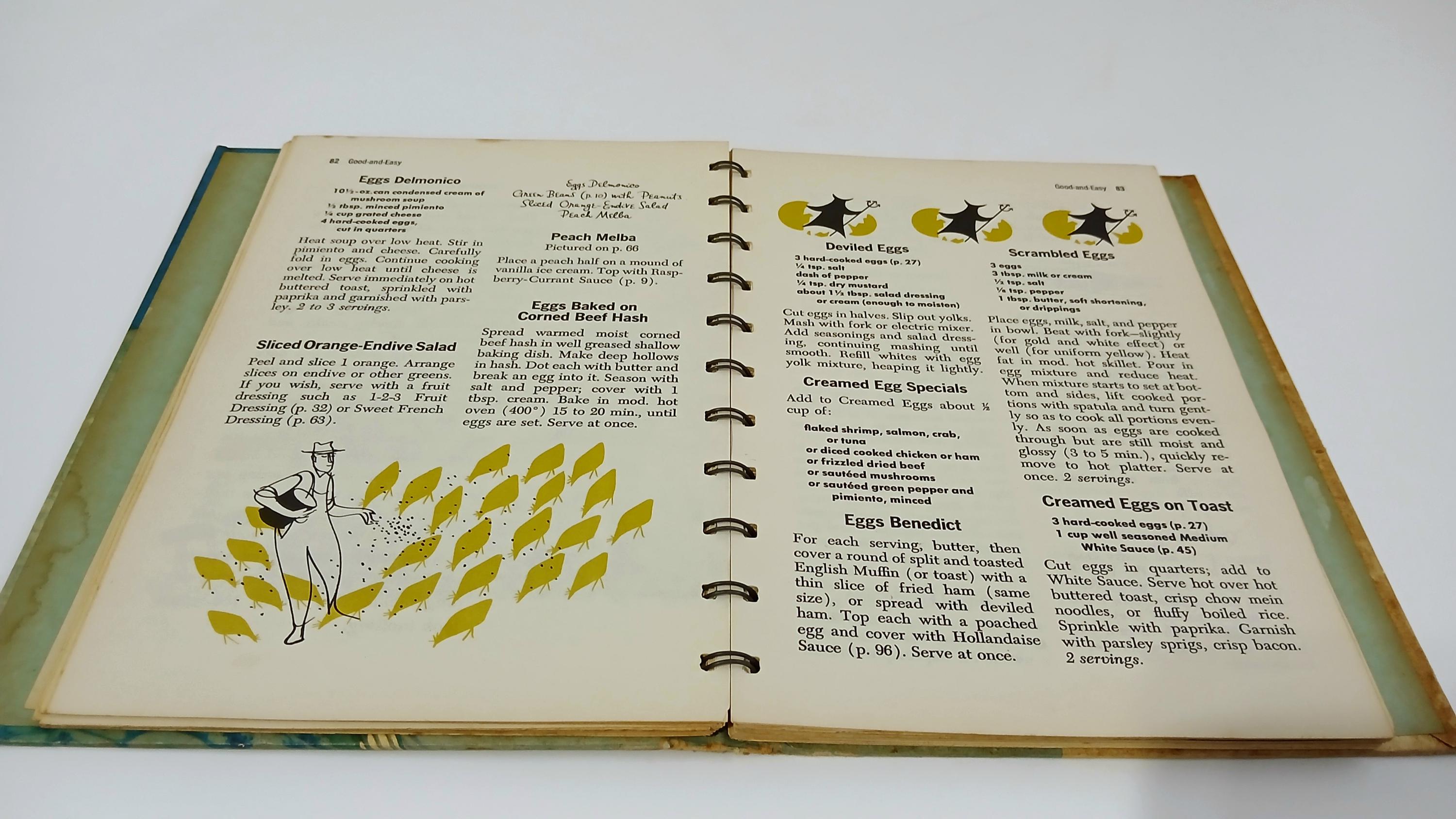 1958 Betty Crocker Dinner for Two Cookbook First Edition Vintage Retro ...
