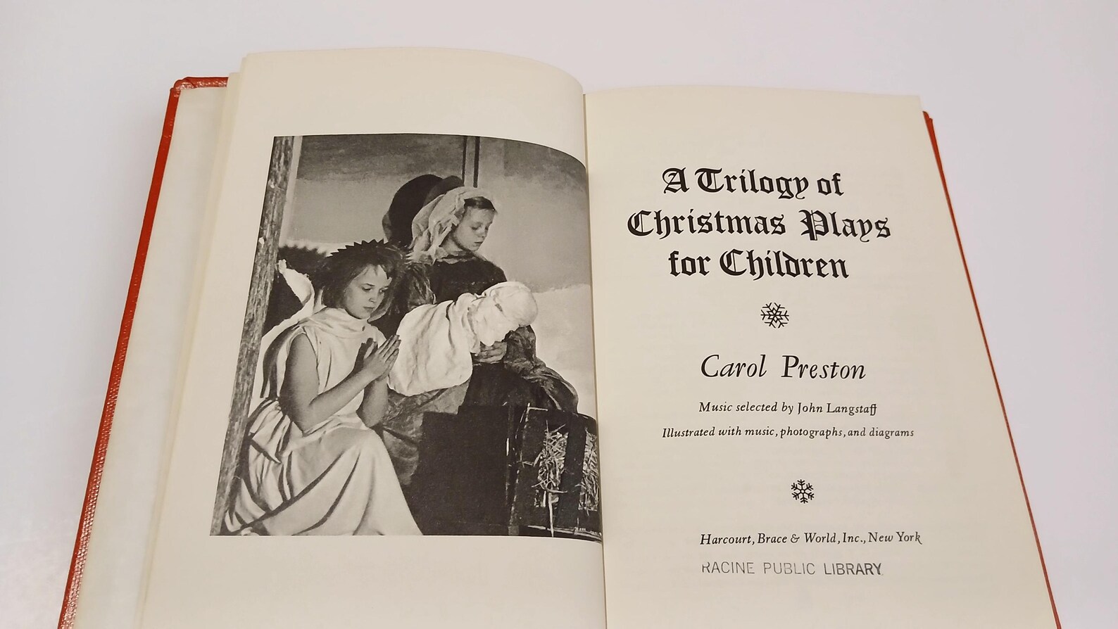 1960s A Trilogy of Christmas Plays for Children Vintage Retro Kid's ...