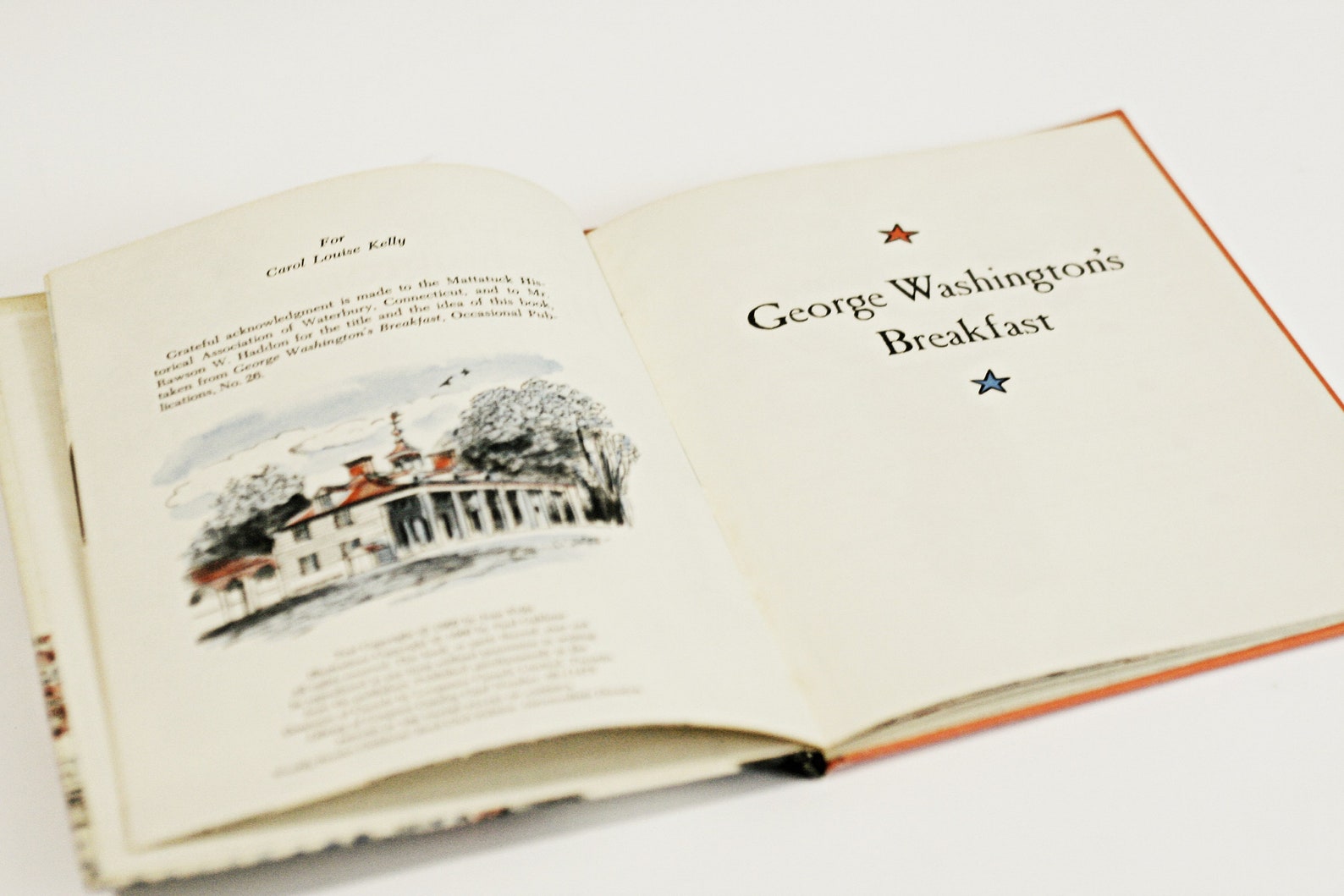 1969 George Washington's Breakfast by Jean Fritz Vintage Retro Kids ...