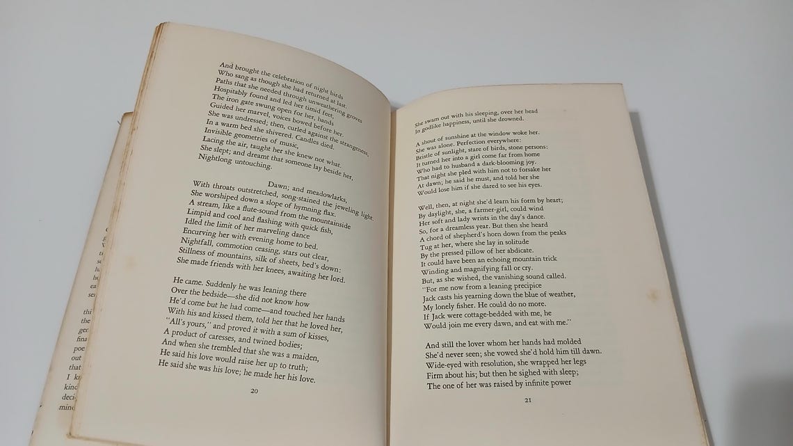 1960s From the Berkeley Hills Poems by George P. Elliott Vintage Retro ...