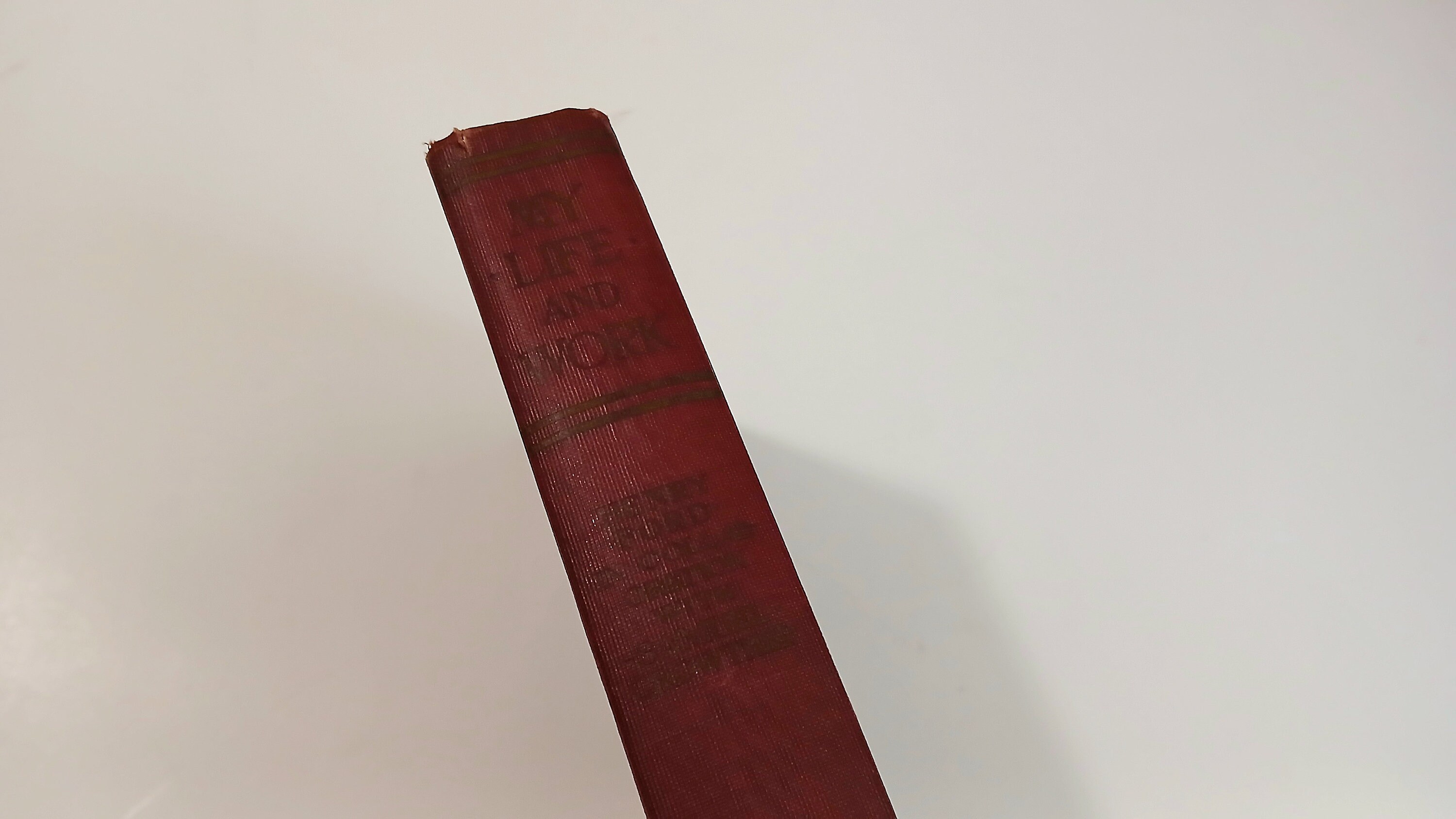 1923 Early Edition Henry Ford Autobiography My Life and Work Vintage ...