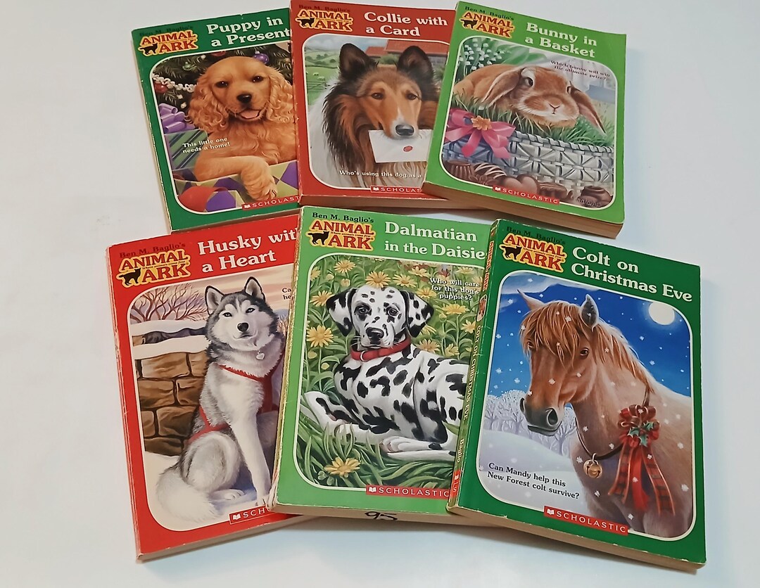 Early 2000s Set of 6 Animal Arks Books by Ben Baglio Children's Animal ...