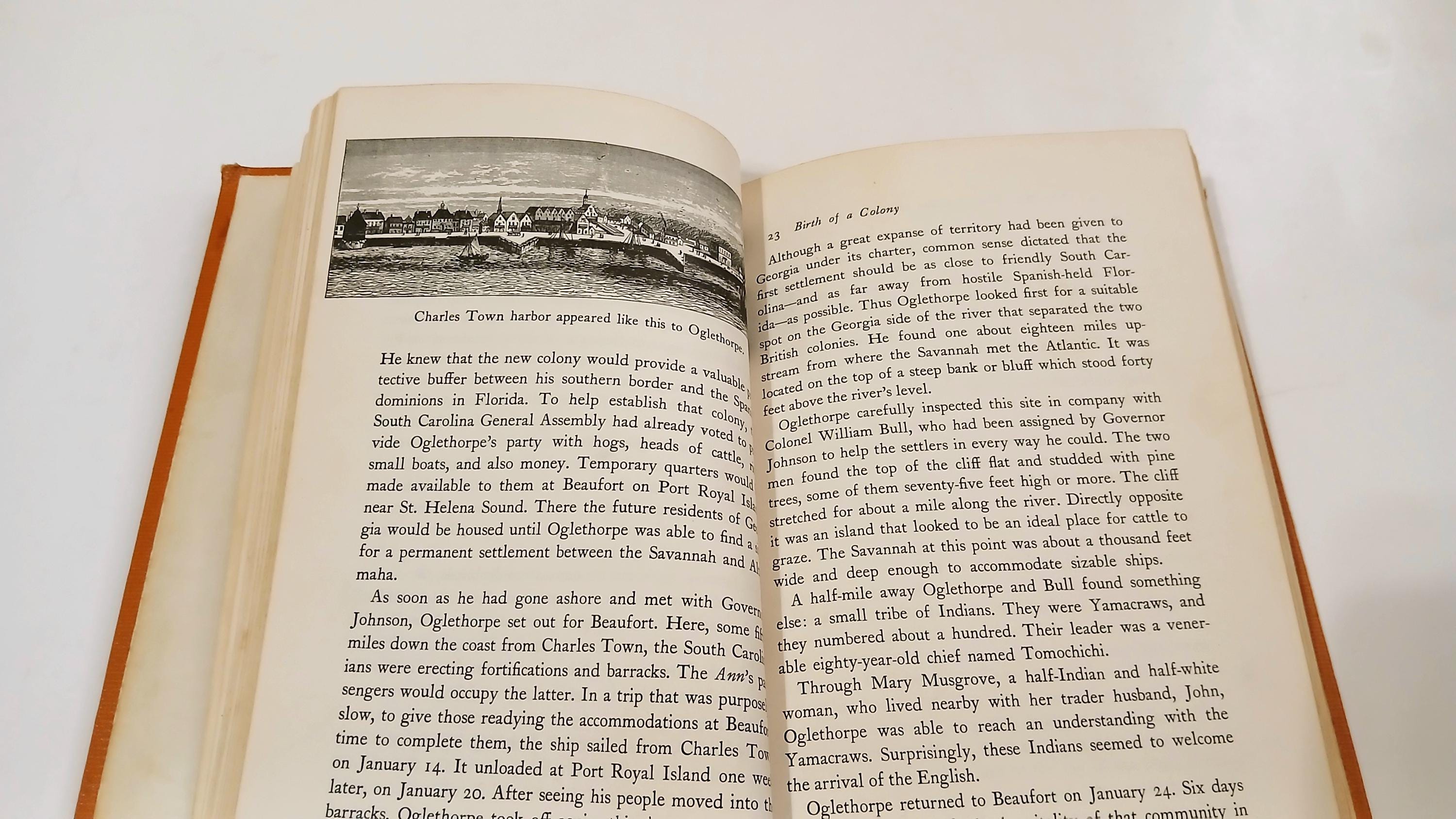 1960s the Man Who Founded Georgia by J. Gordon Vaeth Children's ...
