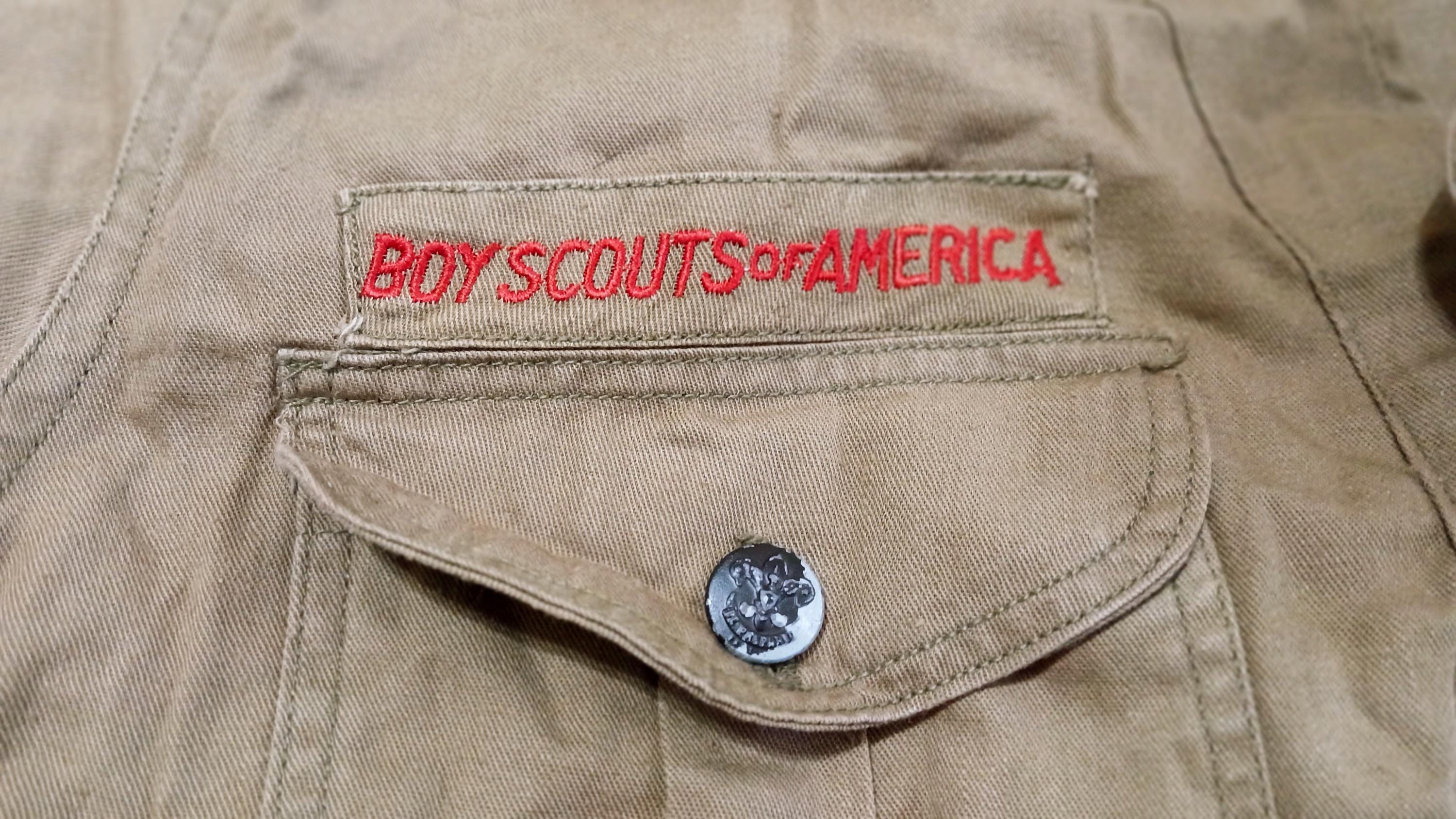 1950s Boy Scouts of America Uniform Short Sleeve Shirt With Patches ...