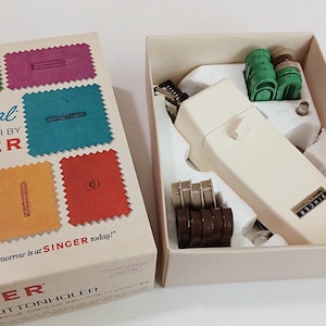 1970s Professional Buttonholer by Singer Vintage Retro Sewing Craft ...