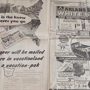 July 24th, 1969 Apollo 11 Headline Newspaper the Atlanta Journal ...