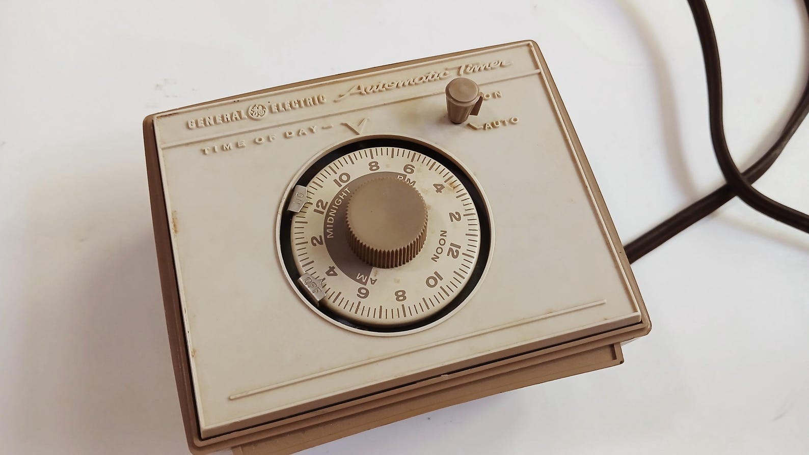 1960s General Electric Automatic Timer Vintage Retro Antique Home ...