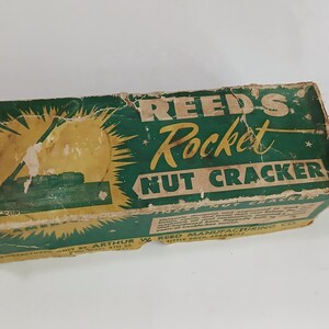 1950s Reed's Rocket Nut Cracker in Original Box Vintage Retro Antique ...