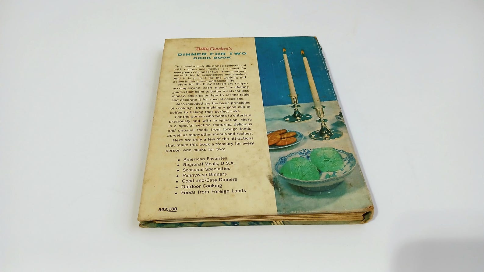 1958 Betty Crocker Dinner for Two Cookbook First Edition Vintage Retro ...