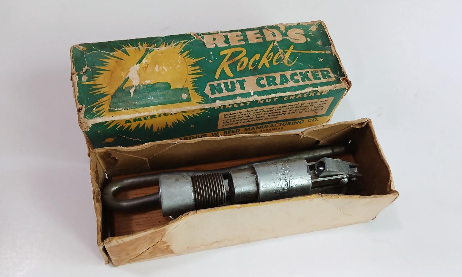 1950s Reed's Rocket Nut Cracker in Original Box Vintage Retro Antique ...