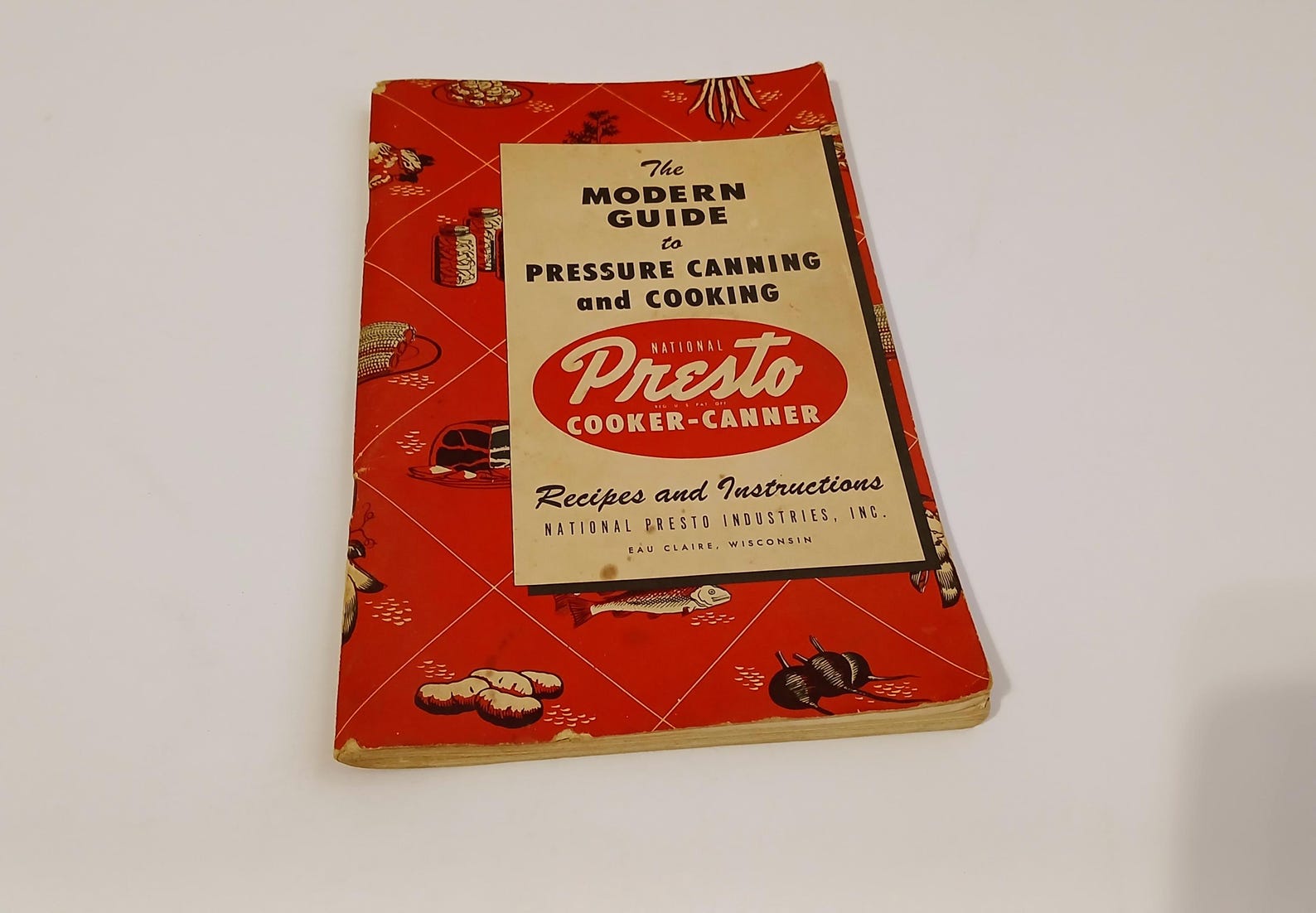 1950s Presto Pressure Cooking and Canning Guide Instruction Manual ...