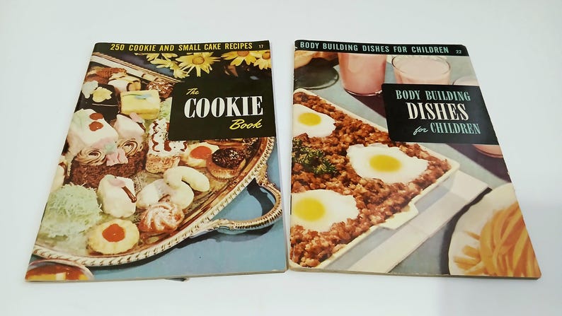 1950s Set of 11 Culinary Arts Institute Vintage Retro Cookbook Recipe ...