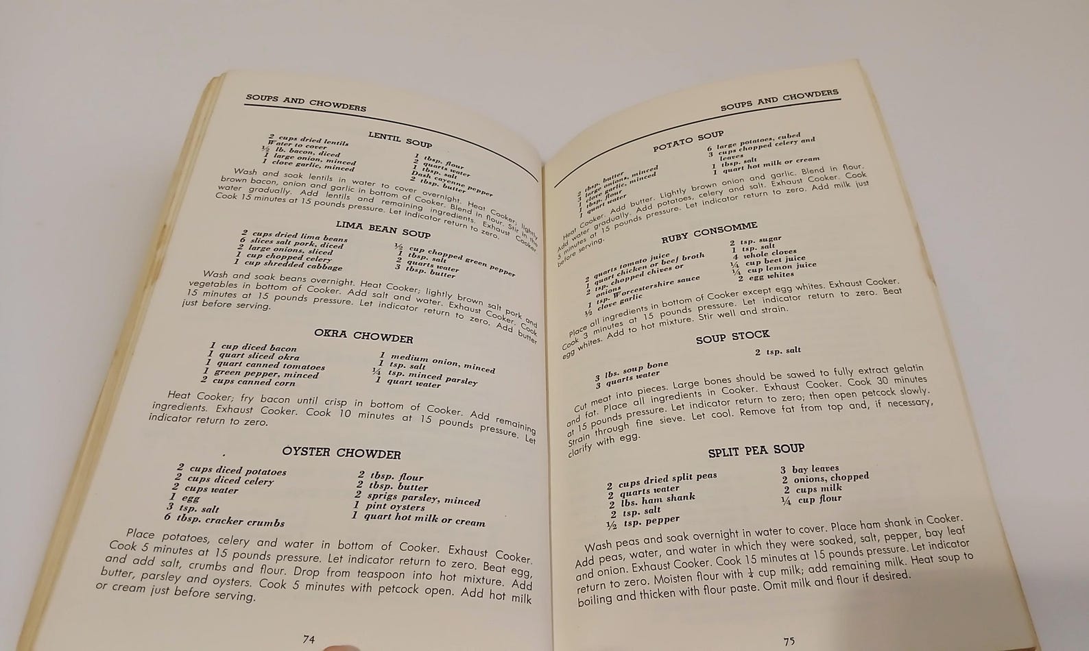 1950s Presto Pressure Cooking and Canning Guide Instruction Manual ...