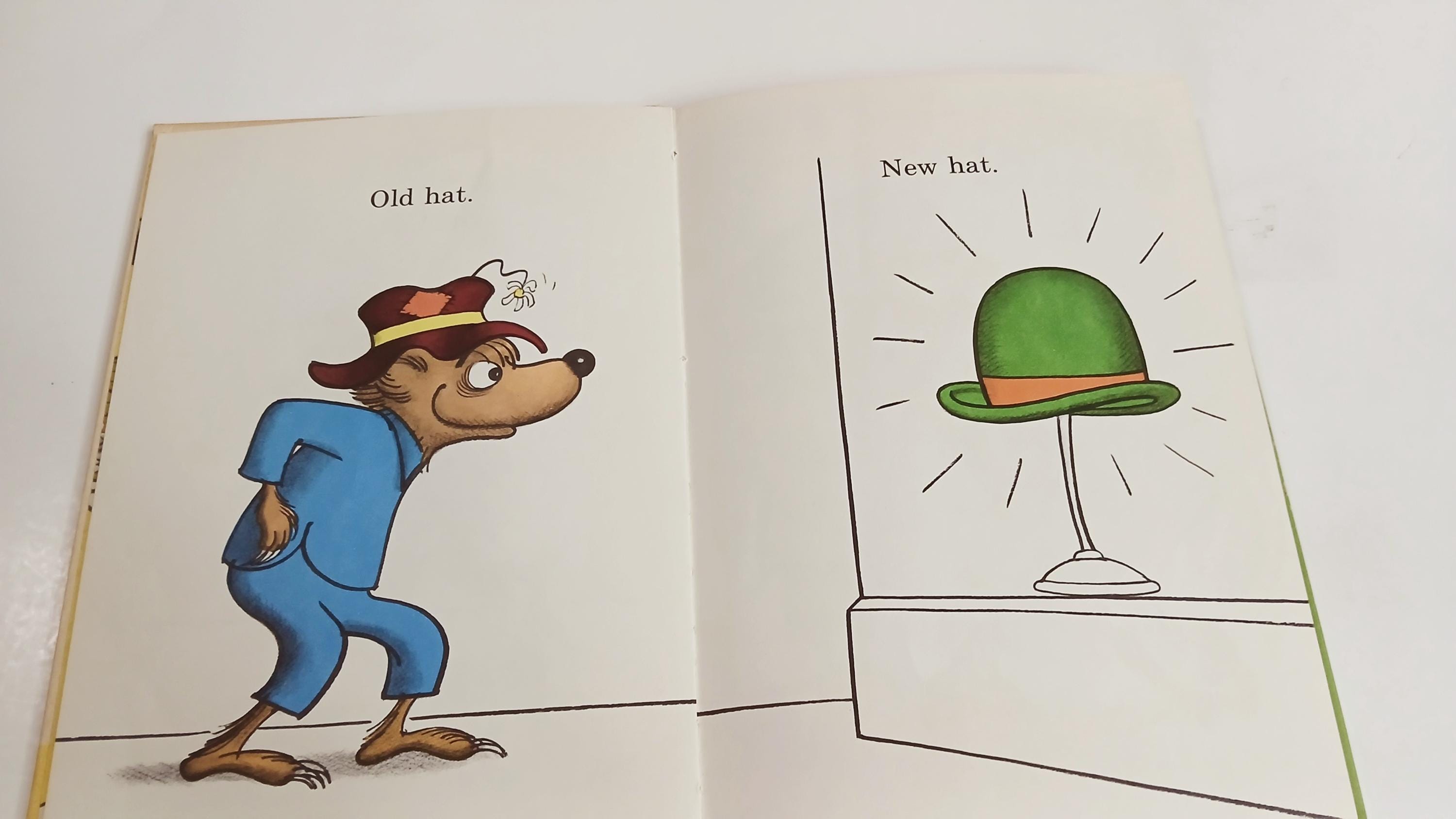 1970s Old Hat New Hat Berenstain Bears Book Vintage Retro Children's ...