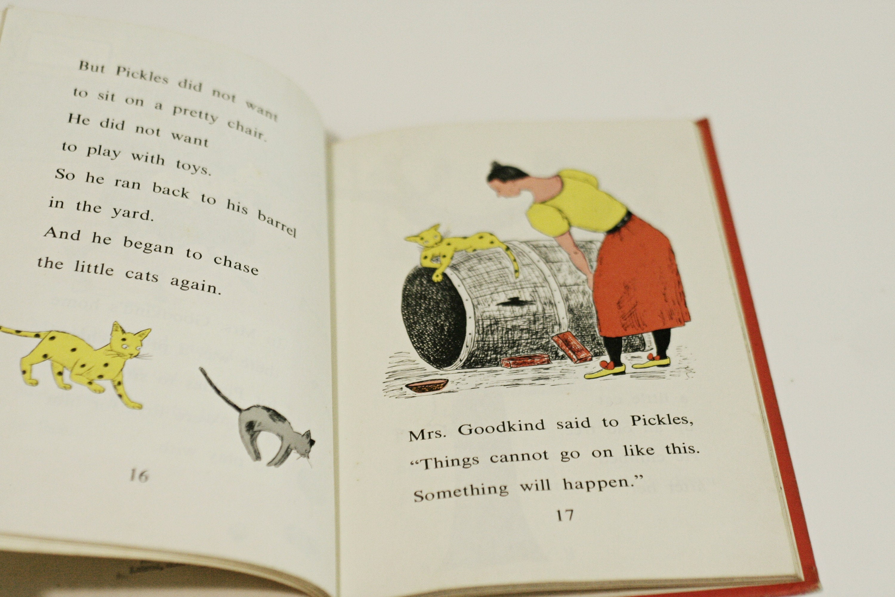 1960 Fire Cat Book by Esther Averill Weekly Readers Book Club Edition ...