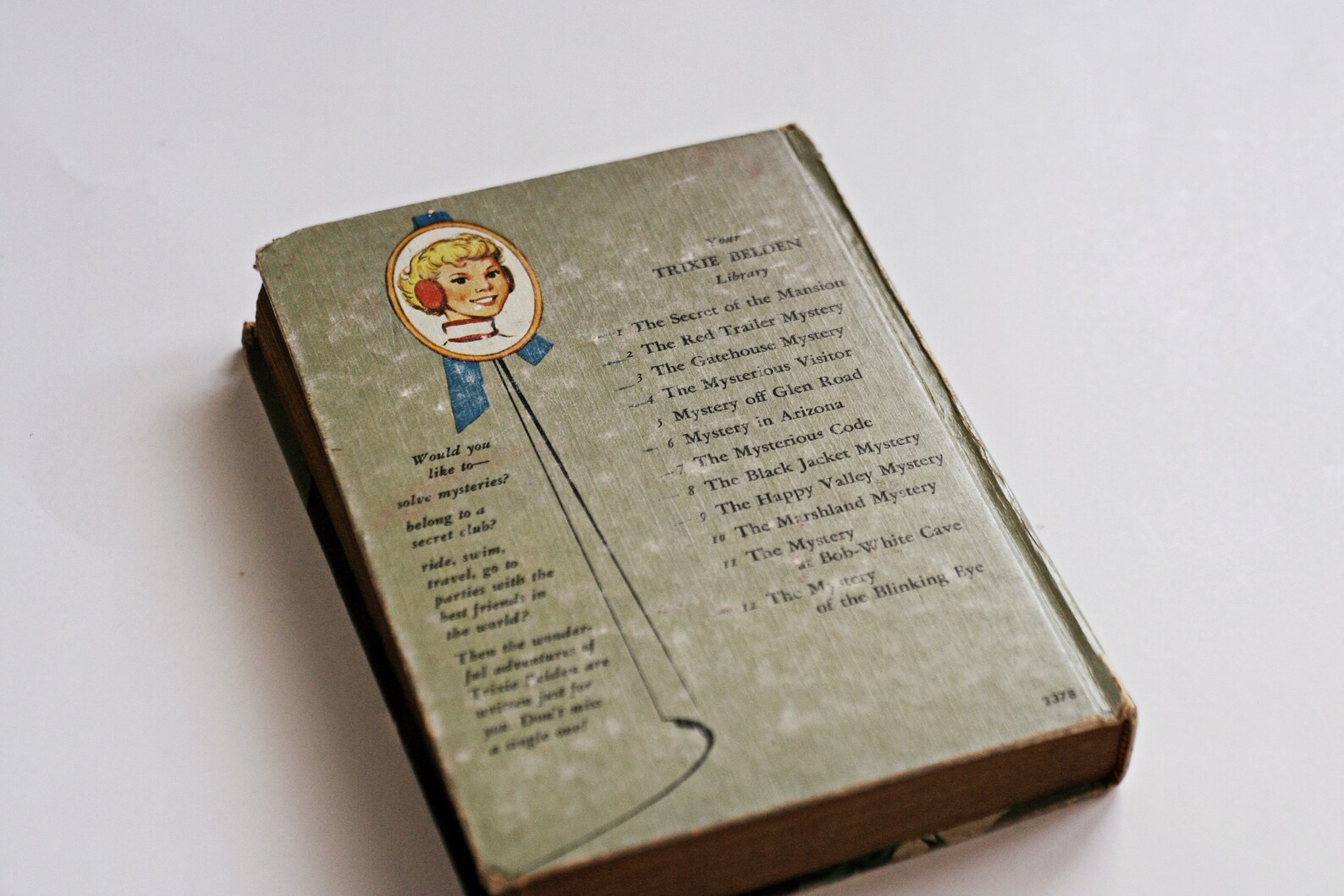 1961 Trixie Belden and the Black Jacket Hardcover Book Mystery Vintage ...