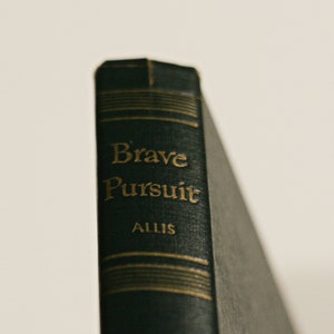 1950s the Brave Pursuit by Marguerite Allis Hardcover Book Club Edition ...