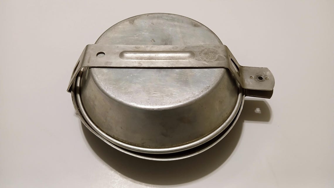 Vintage Boy Scouts of America Official Cook Kit Retro Camping Gear Mess ...