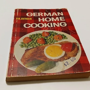 1960s German Home Cooking Cookbook by Dr. Oetker Vintage Retro Recipe ...