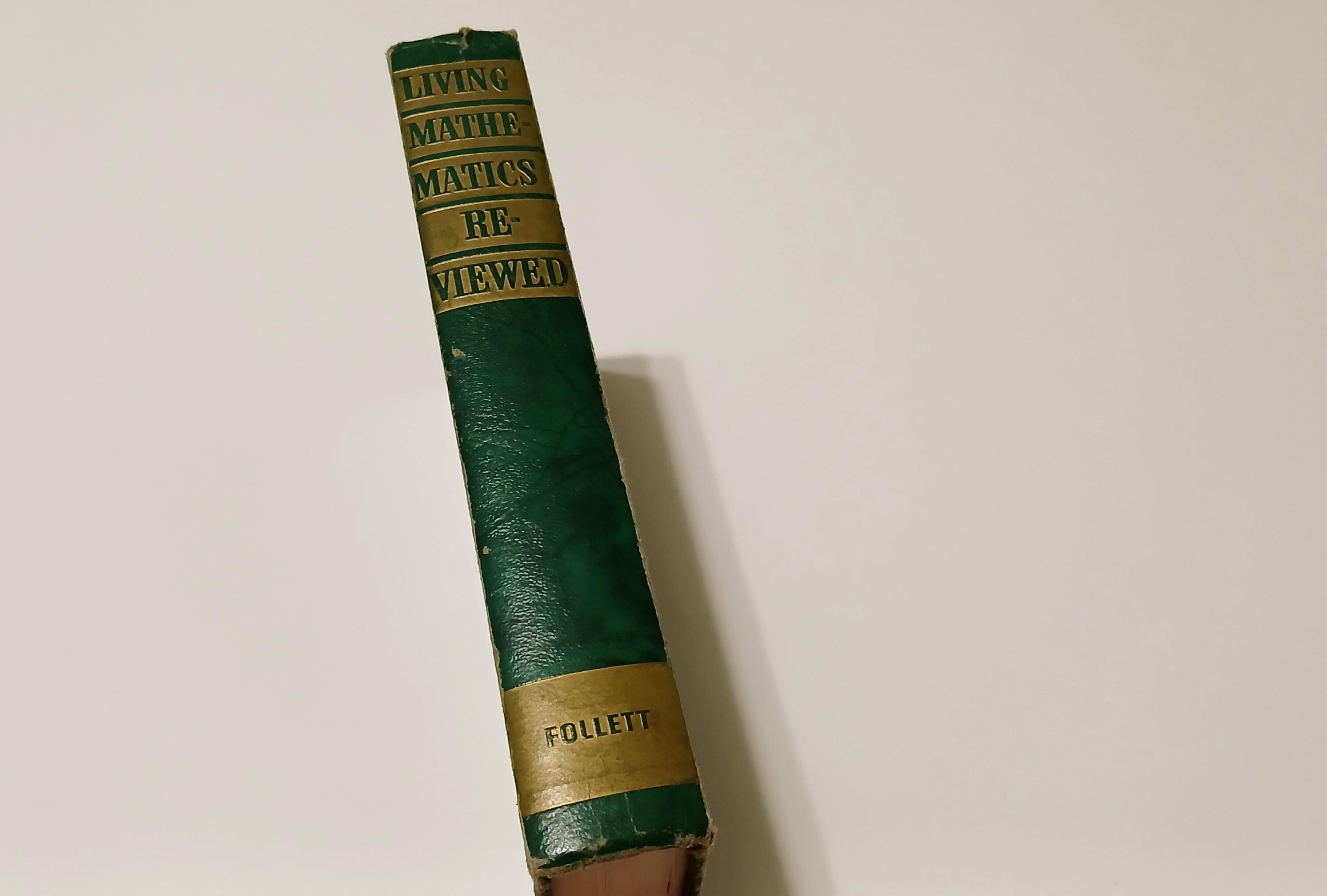 1940s Living Mathematics Re-viewed by Hobart H. Sommers Vintage Retro ...