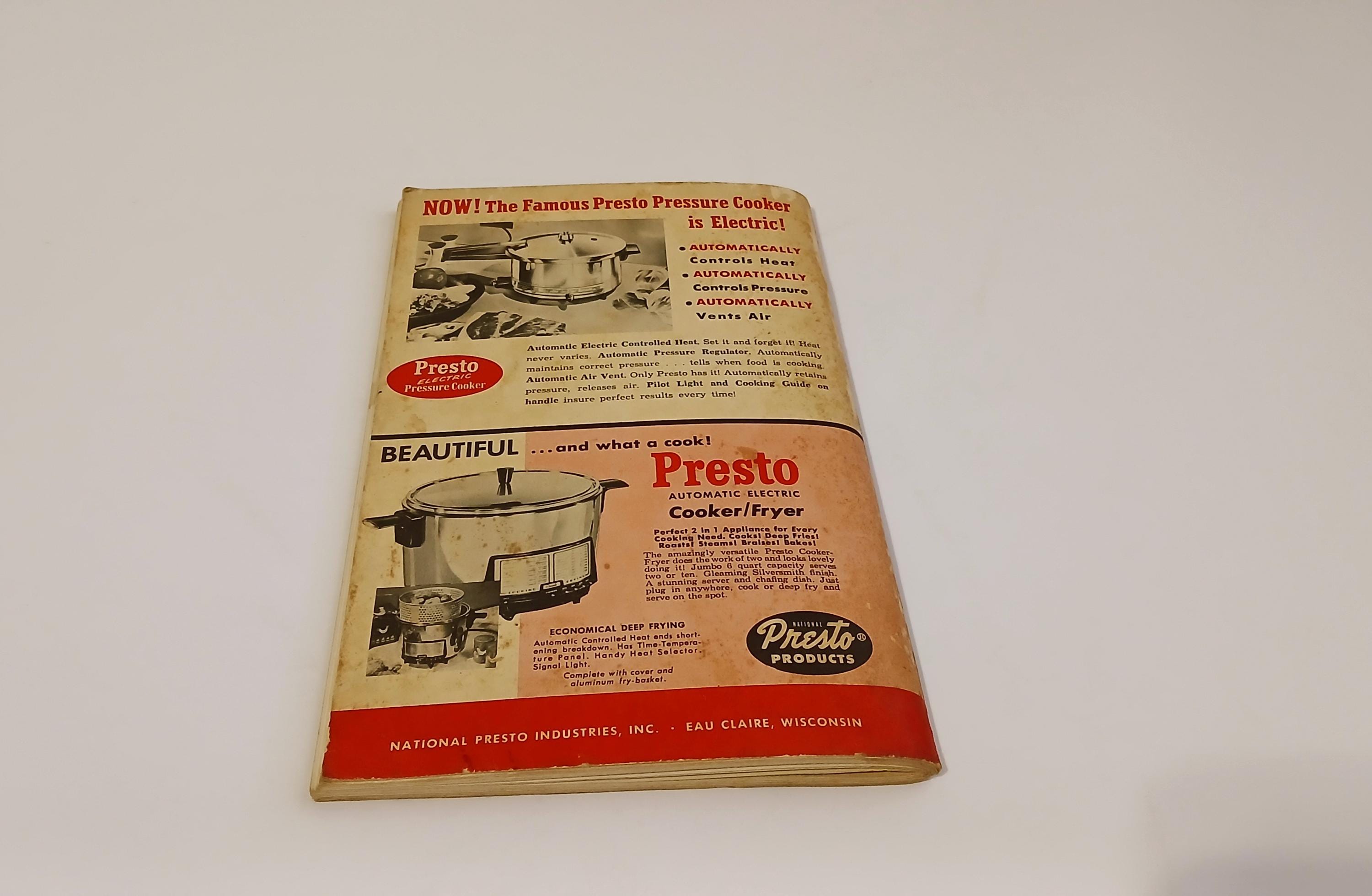 1950s Presto Pressure Cooking and Canning Guide Instruction Manual ...