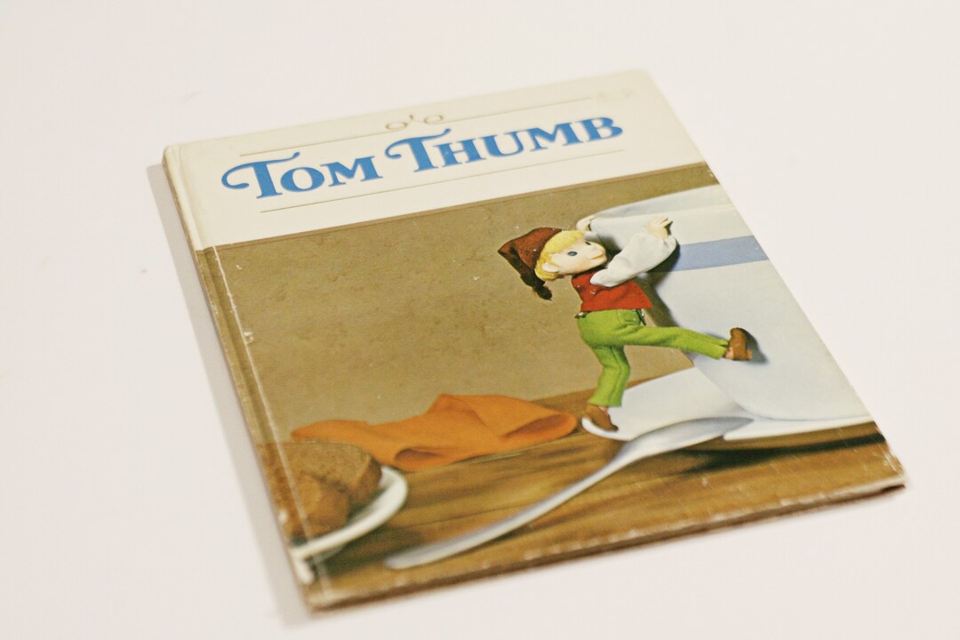 1970s Tom Thumb Book Vintage Retro Childrens Stories Classic Hardcover ...