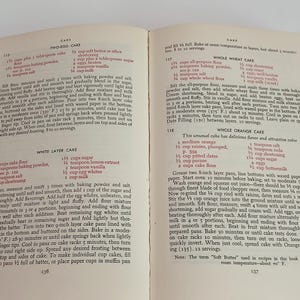 1960s the Modern Family Cookbook by Meta Given Vintage Antique Retro ...